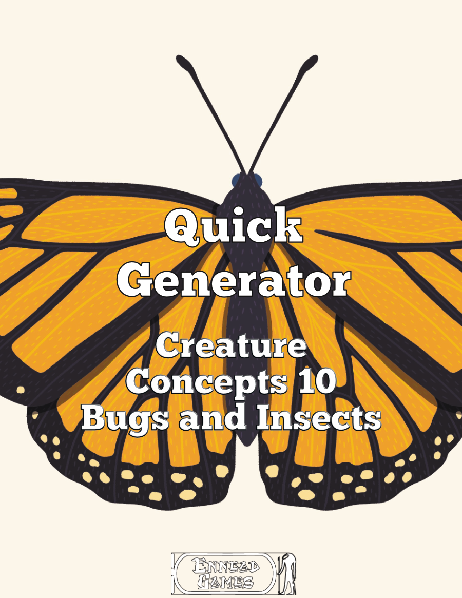 Devlog - Quick Generator Creature Concepts 10 Bugs and Insects by ...