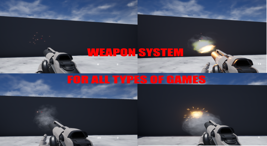 UE4 Weapon System by Sofia (MetalPizzaCat)