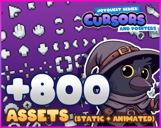 Cursors and Pointers | GUI Pack by Notokapixel