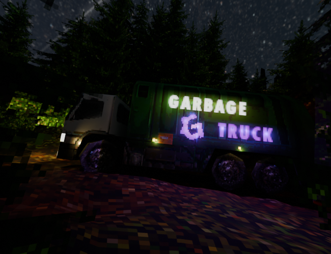 Garbage Truck PSX - Free Asset by Gataki