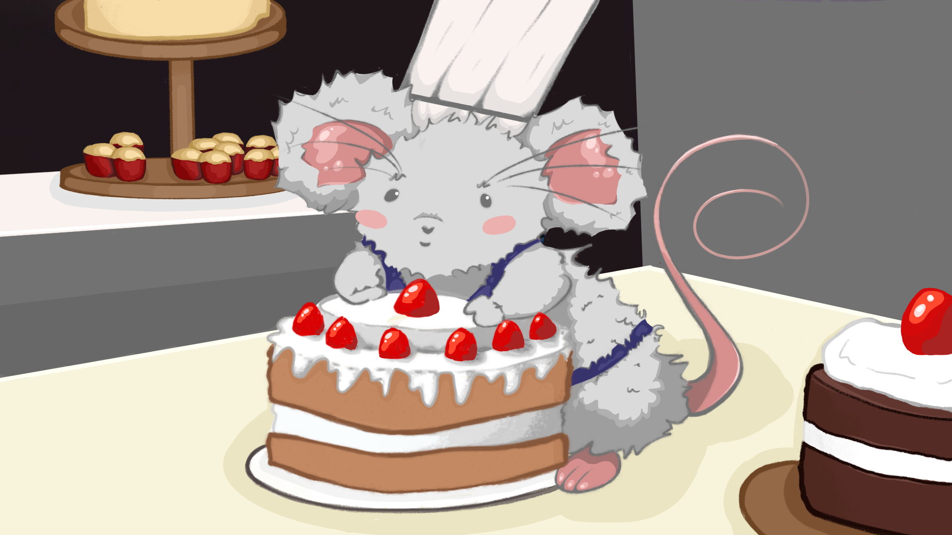 Maxi the mouse confectioner by Grasscall