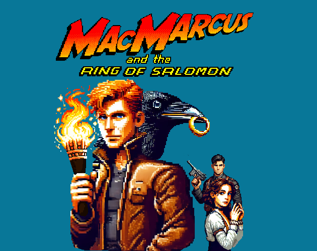 Mac Marcus and the ring of Solomon by pimpedpixel