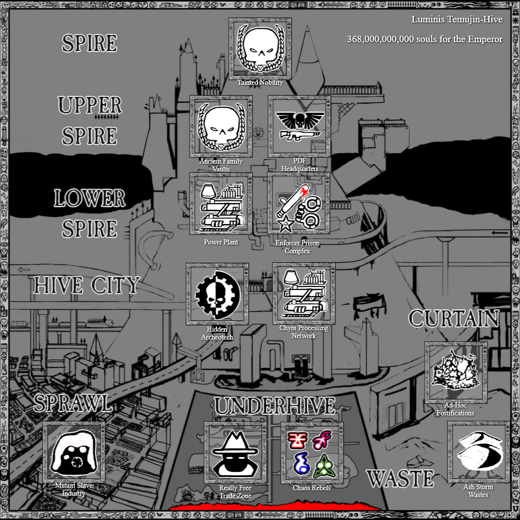 40k Hive Generator by Austere Patio Games