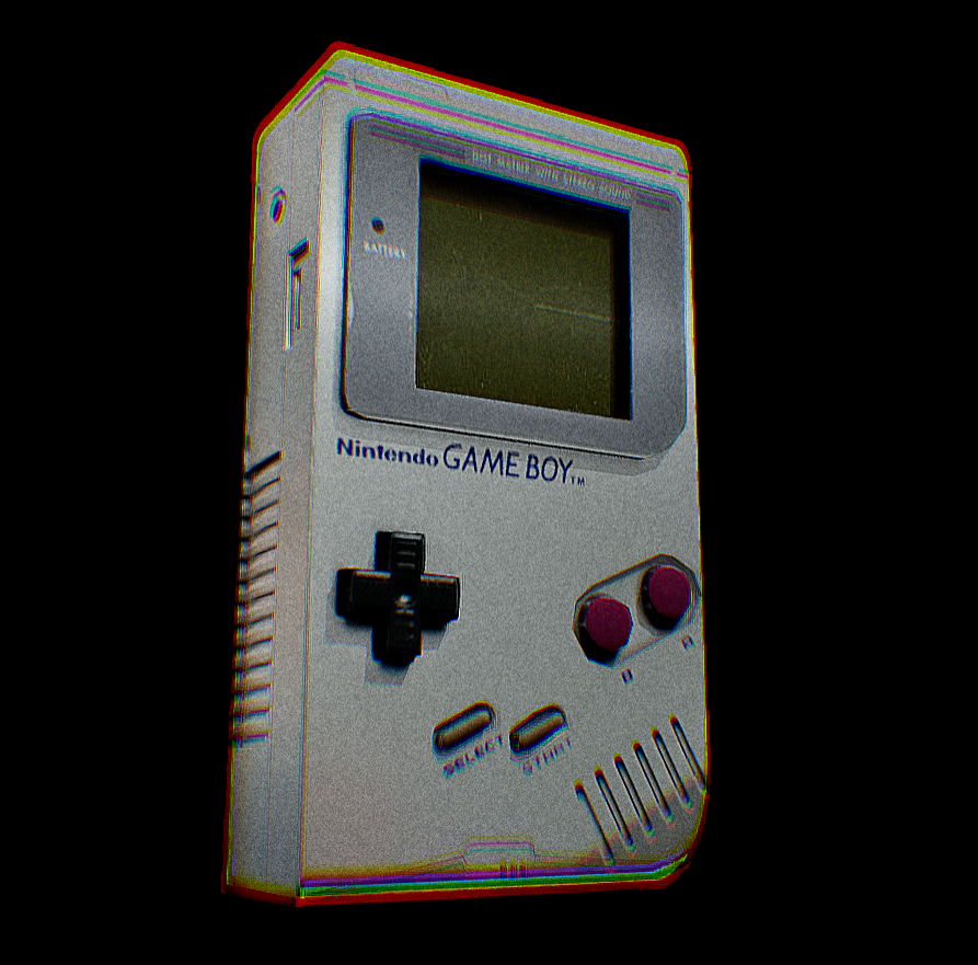 GAME BOY 3D MODEL by rave-games