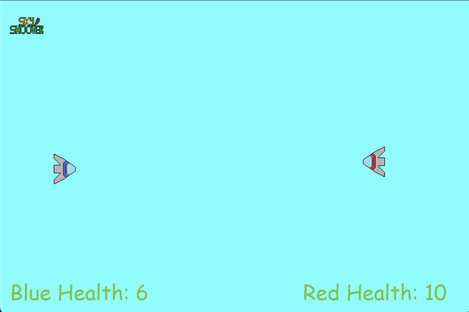 sky shooter game by justinpoey