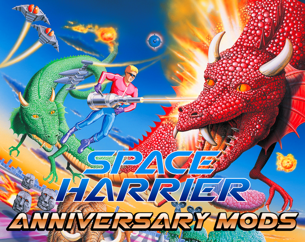Space Harrier (Android) - Anniversary Mods by Furrican