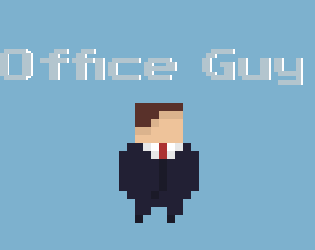 Office Man 2D by Charky13101
