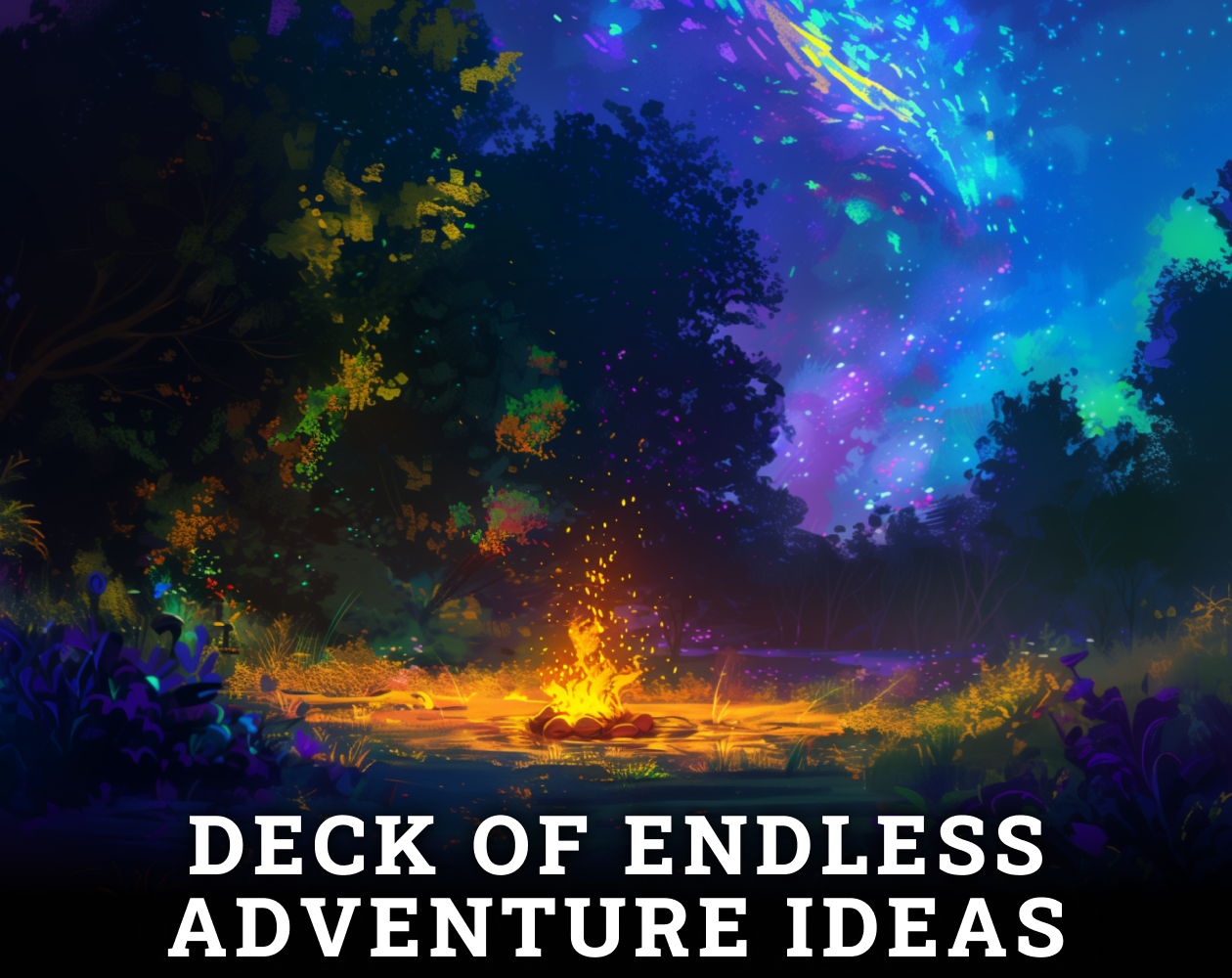 Deck of Endless Adventure Ideas by lumenwrites