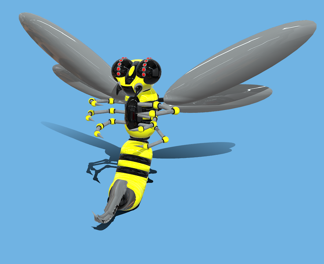 ROBOT HORNET by rave-games