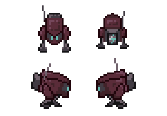 Biped Robot by SilverInk