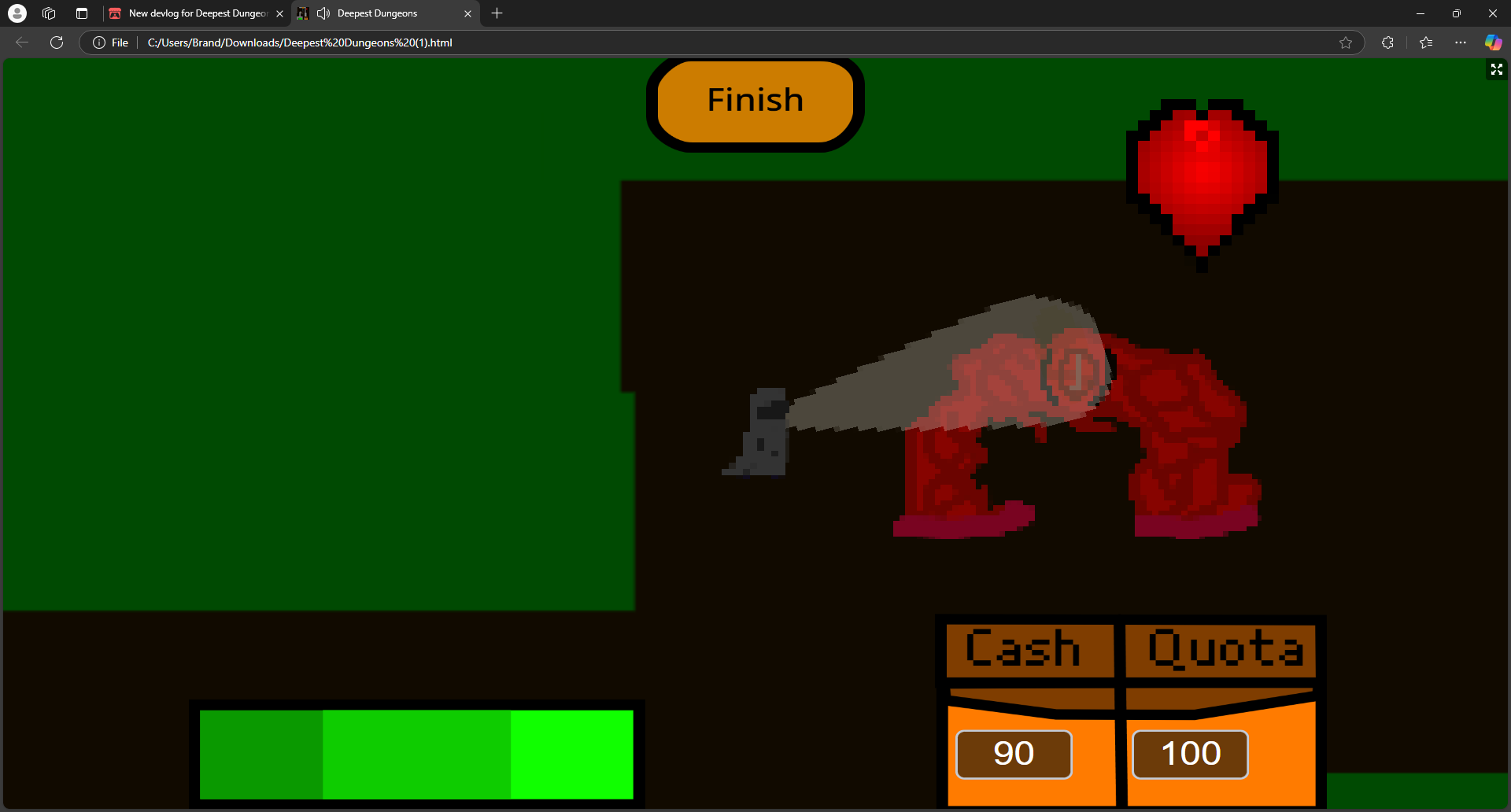 Deepest Dungeons by The Pilgrim God for Medieval Horror Game Jam - itch.io