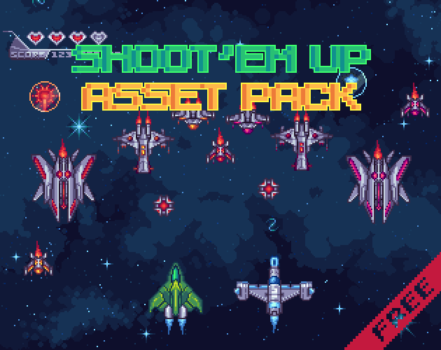 Free Shoot`em Up starter Asset Pack by Timberlate007
