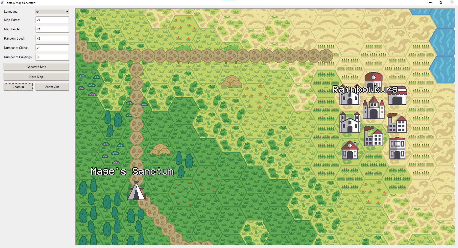 Fantasy Map Generator DND by DmitriiKsenofontov