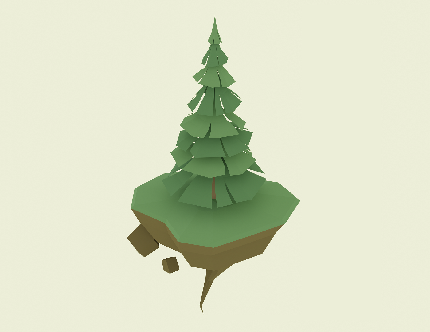 just some low poly trees by uncookedtoast
