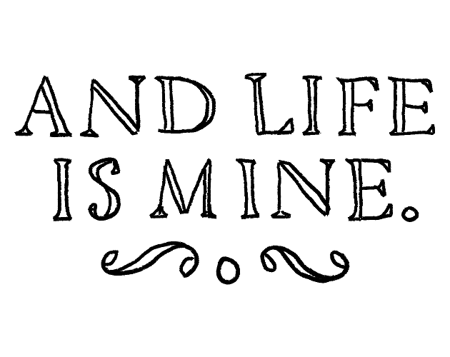 And Life is Mine. by Secret Coffee Club