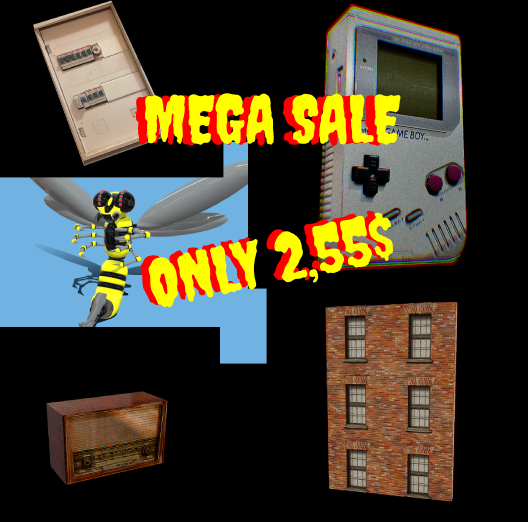 3D MEGA SALE by rave-games - itch.io
