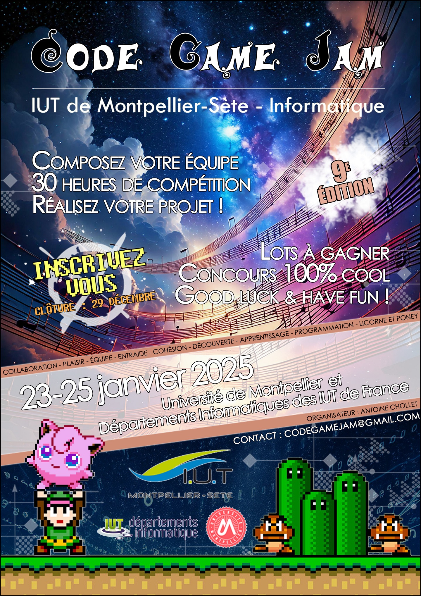 Code Game Jam 2025 - itch.io