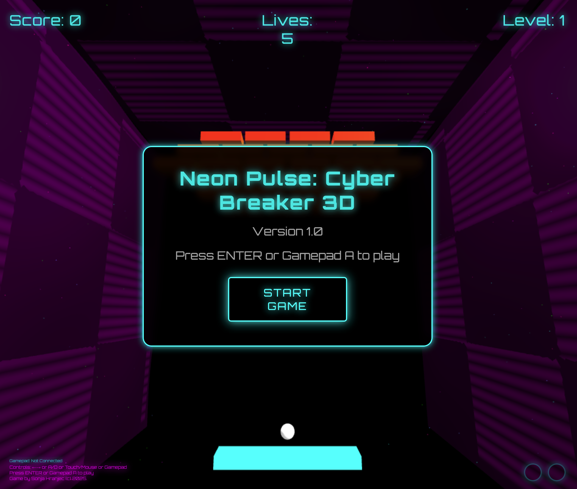 Neon Pulse: Cyber Breaker 3D by Affordable Care Games