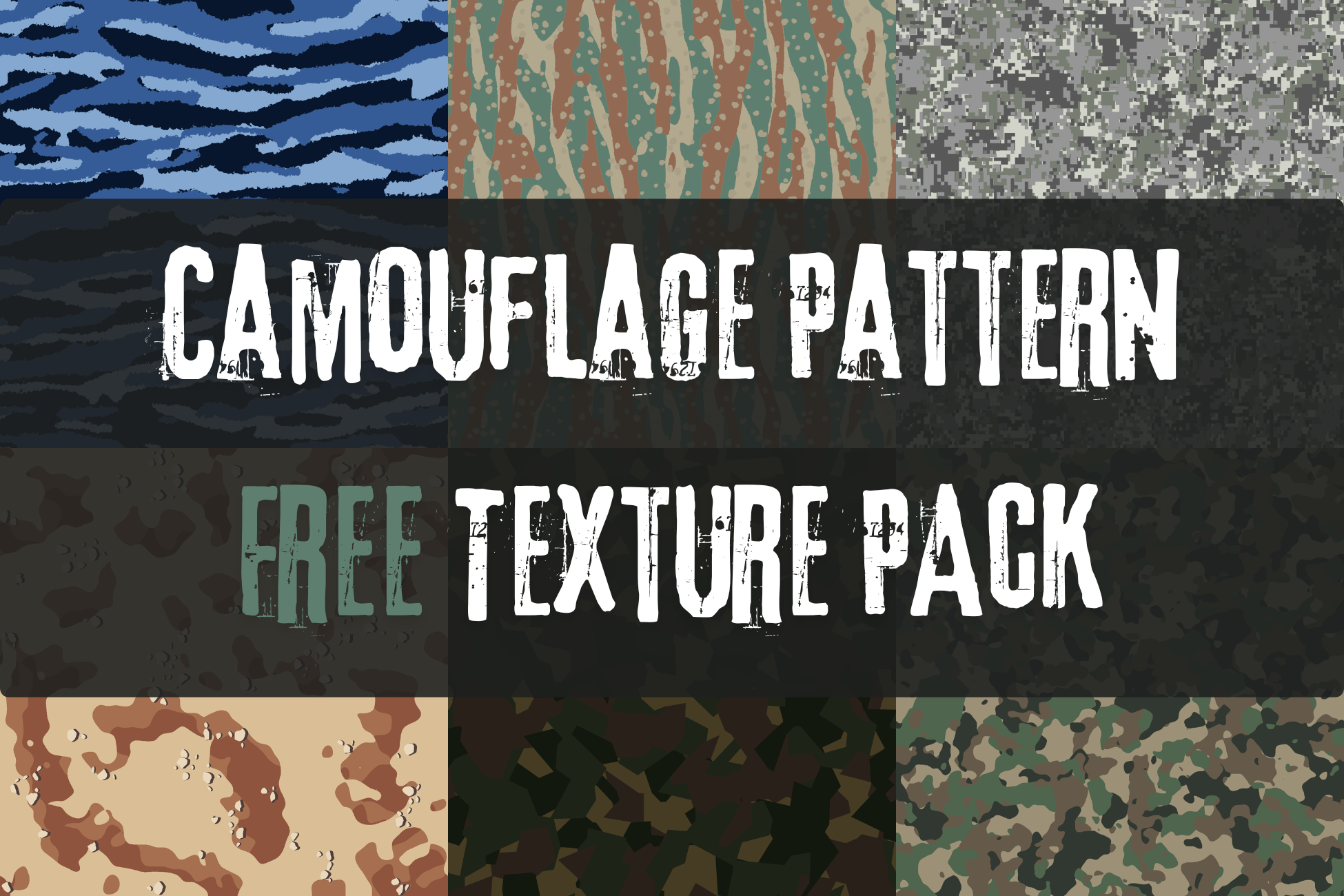 Camouflage Texture Pack [Over 100 Textures] - Release - itch.io