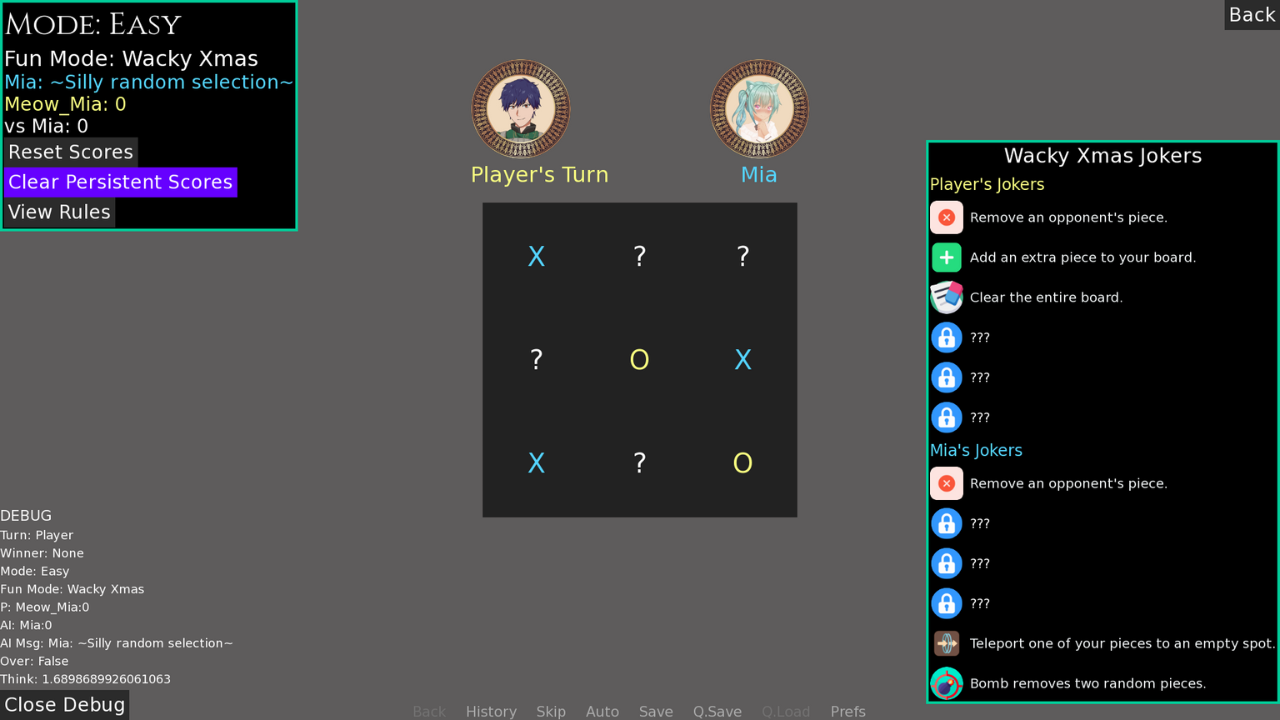 ~Coming Tomorrow - Free Ren'Py & Python Tic-Tac-Toe Source Code - itch.io