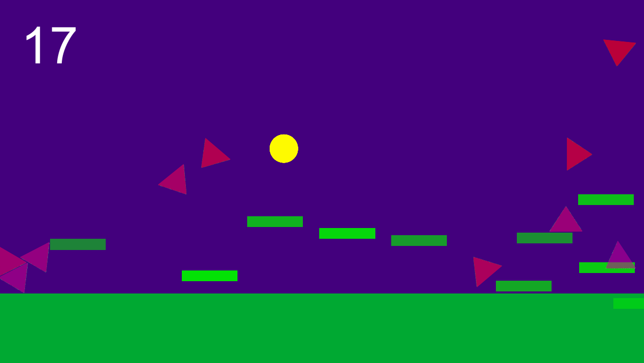 Falling Triangles by blakewright