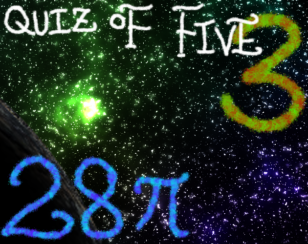 Quiz of Five 3: 28π by Three