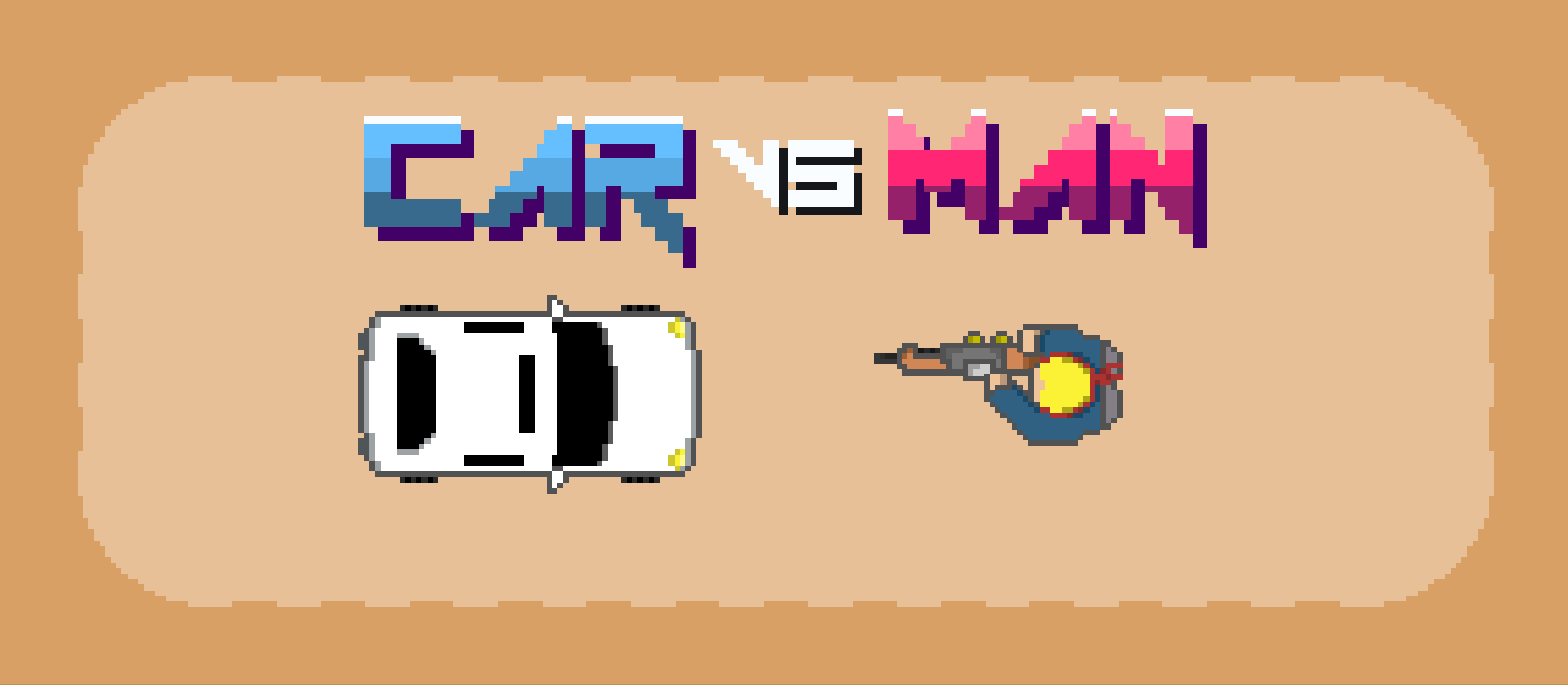 Car VS Man by WizleDove, EmmaTheCat