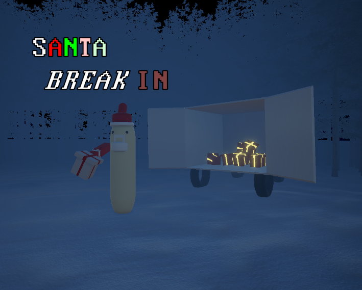 Santa break in by Randumbass