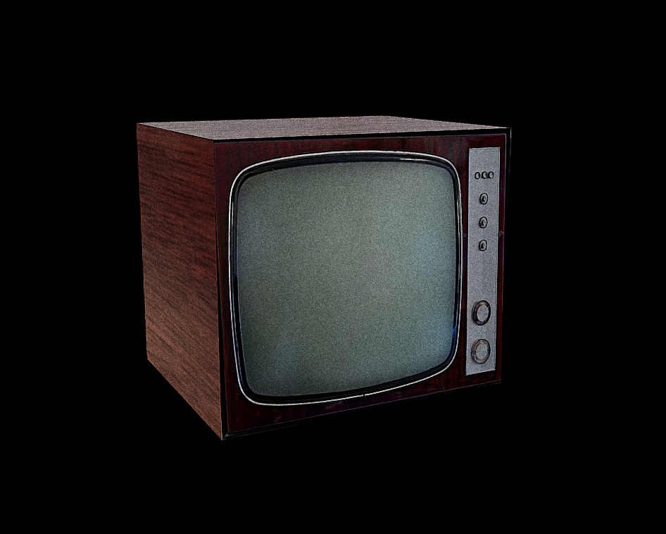 OLD TV 3D MODEL by rave-games