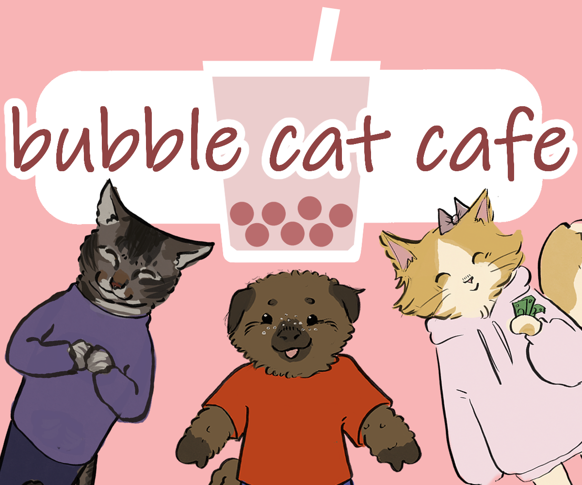 Bubble Cat Cafe by draegonn