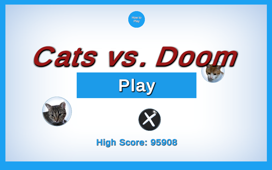 Cats vs. Doom by edgemis