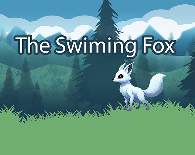 Fox Swiming by UnnesKros