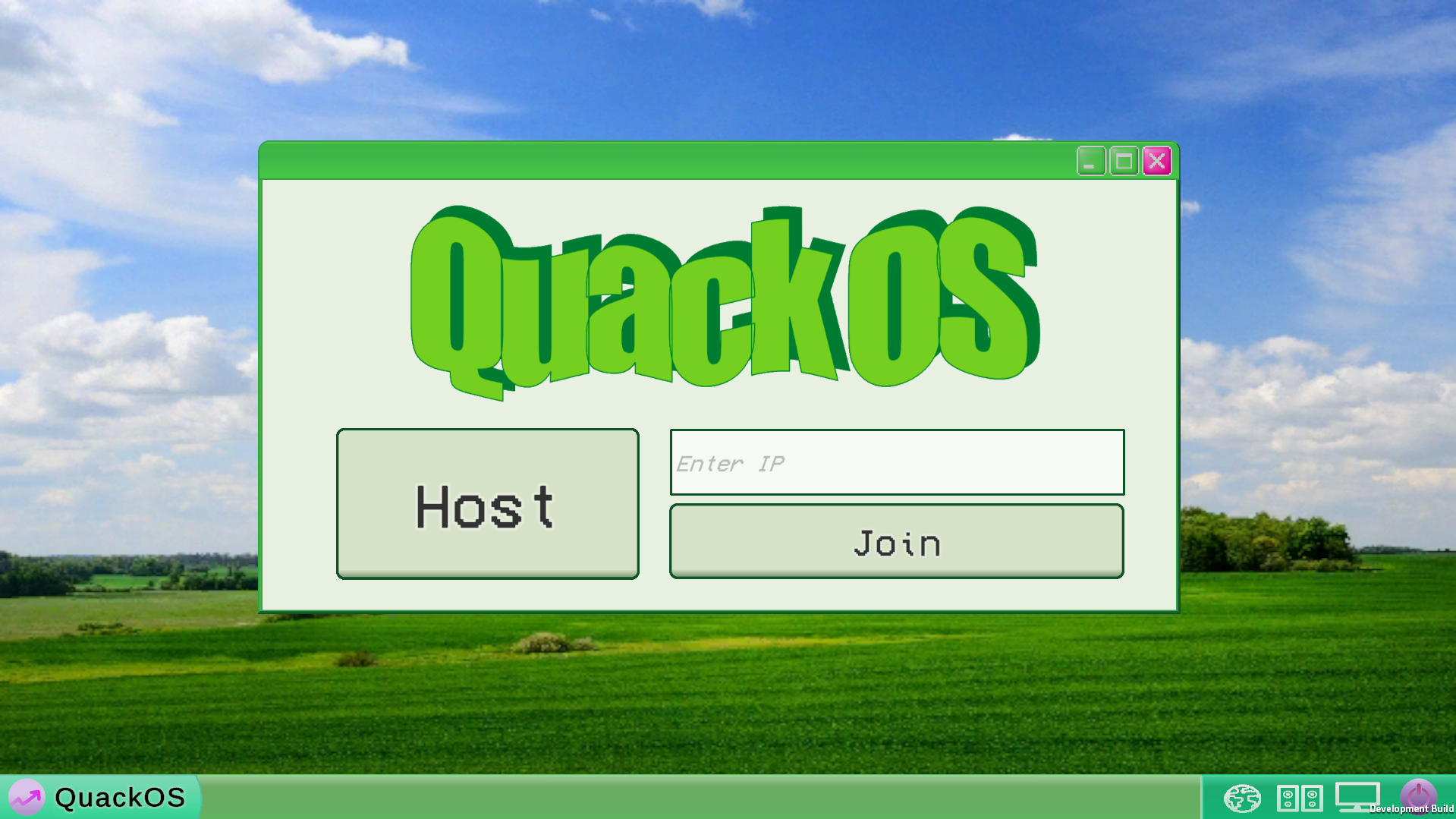 Quack OS by yamEater, lunarApocalypse, ChaseOBrien