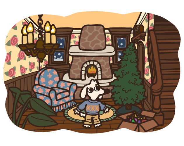 Christmas with Gus Gus by dylanbb for Cozy Winter Jam 2025 ⛄ - itch.io