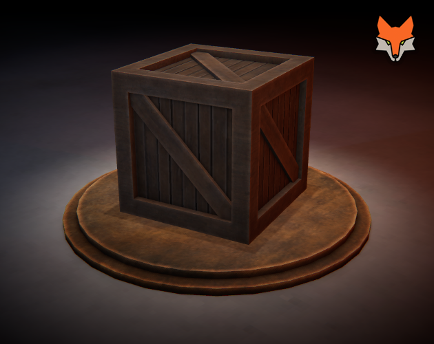 Wooden Crate by Vulpes Software