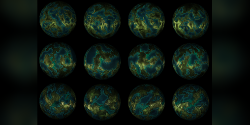 2D - Planet Set - 4 by Cethiel