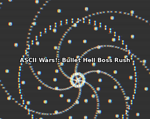 ASCII Wars: Bullet Hell Shmups Boss Rush by Alvarz