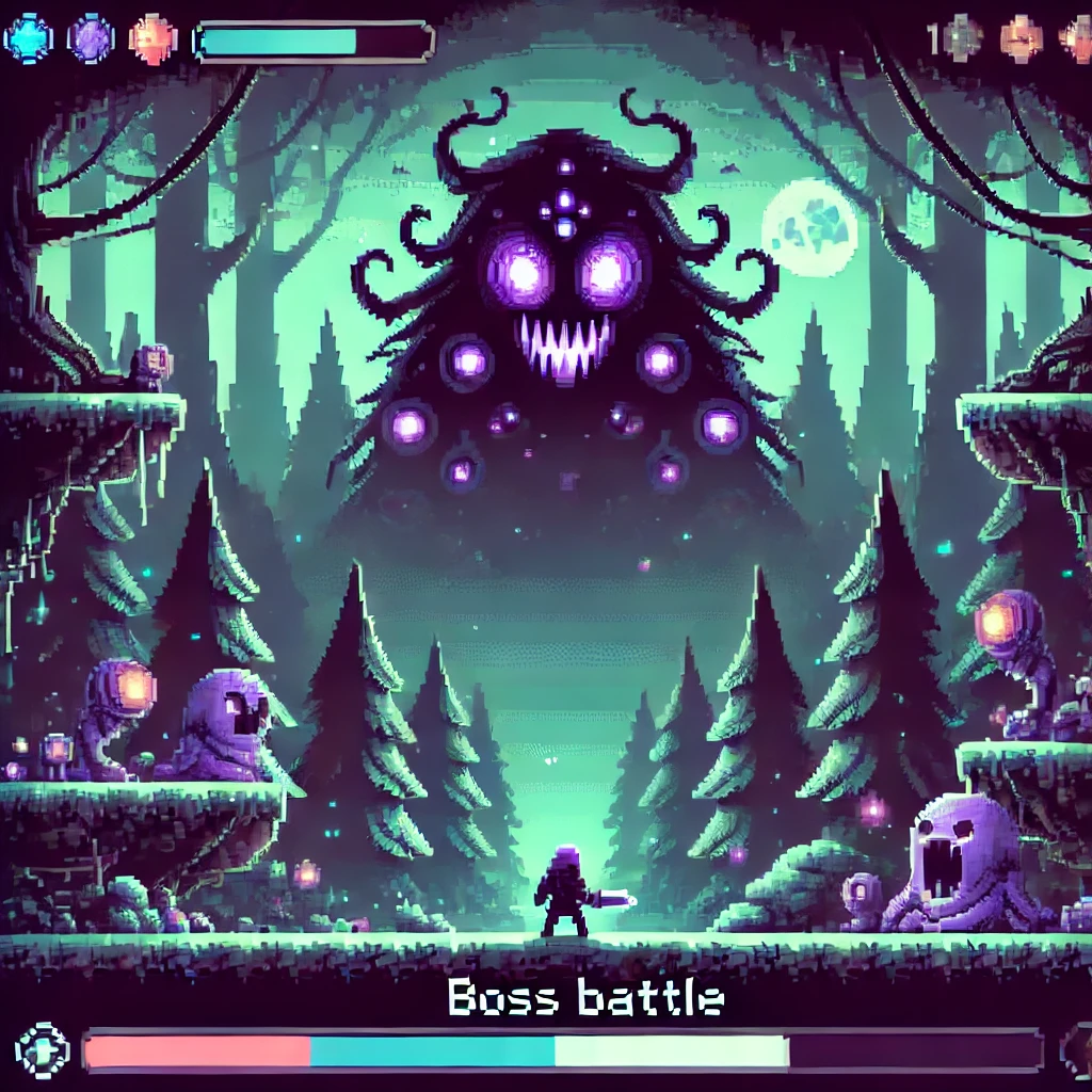 Boss Battle by GodCreator010 for Boss Rush Jam 2025 🚨🚨🚨 - itch.io