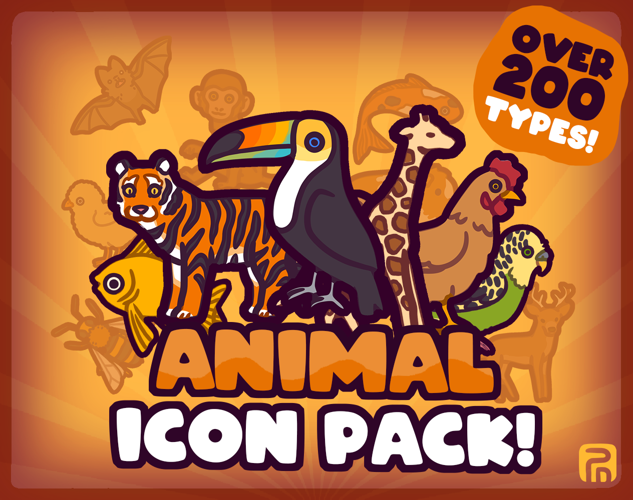 Animal Icon Pack, Wild Creatures (Icons) by Penzilla