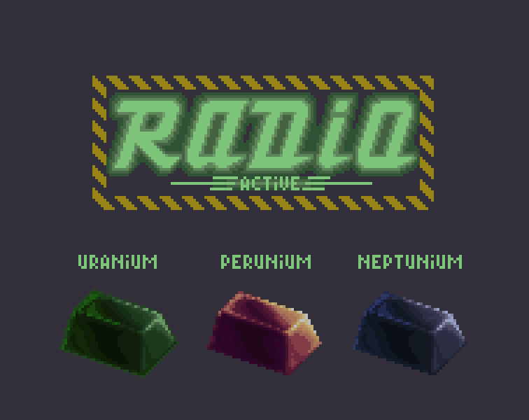 Animated & FREE Ingots: 8 radioactive metals by xflomasterx