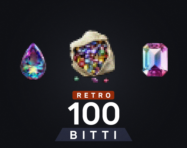 BITTI - Gems 100 (Retro Style Edition) by BITTI LAB