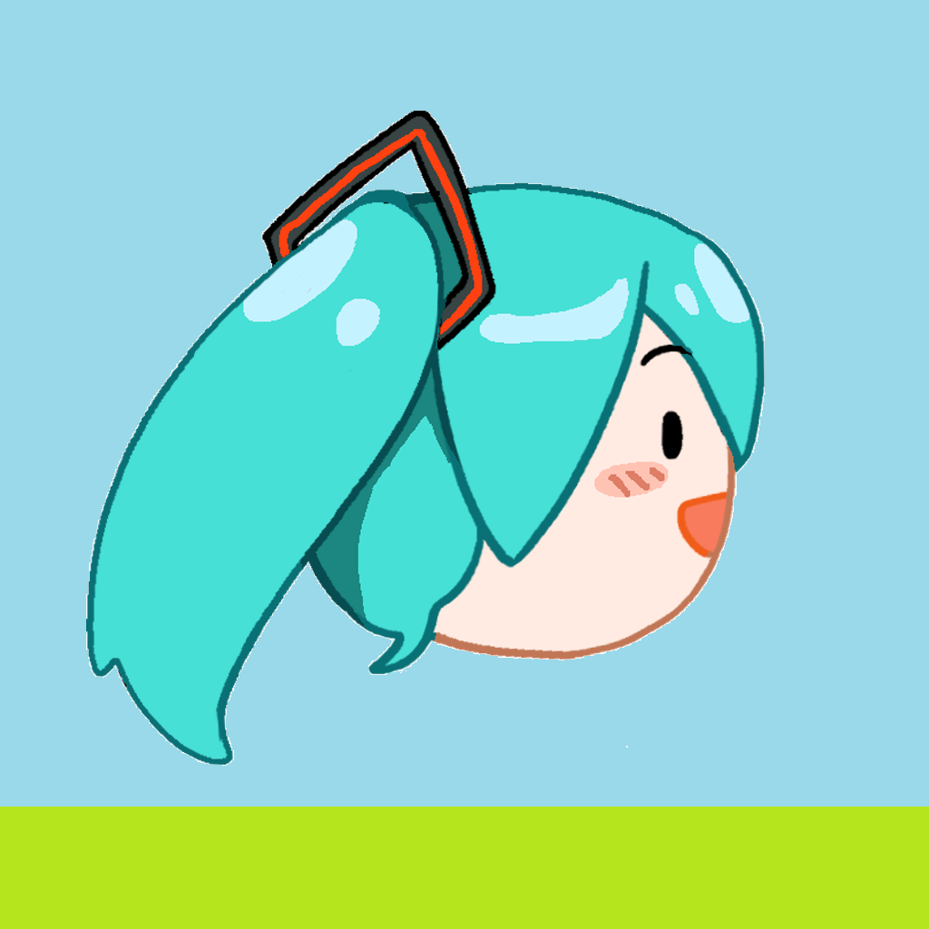 Plurkle - Flappy Miku by 火焰花FlowerOfFire