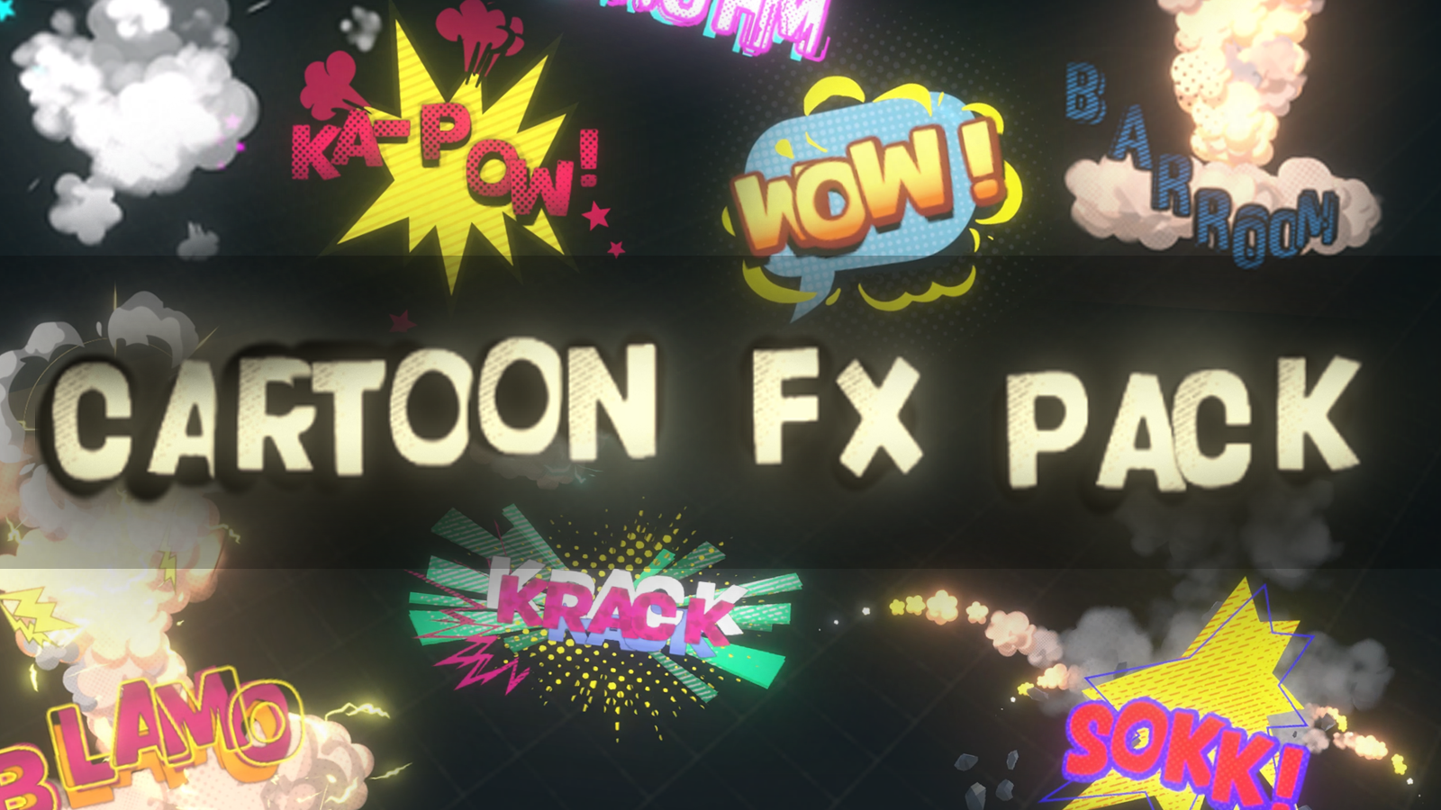 Cartoon Comic FX Pack by laplahce