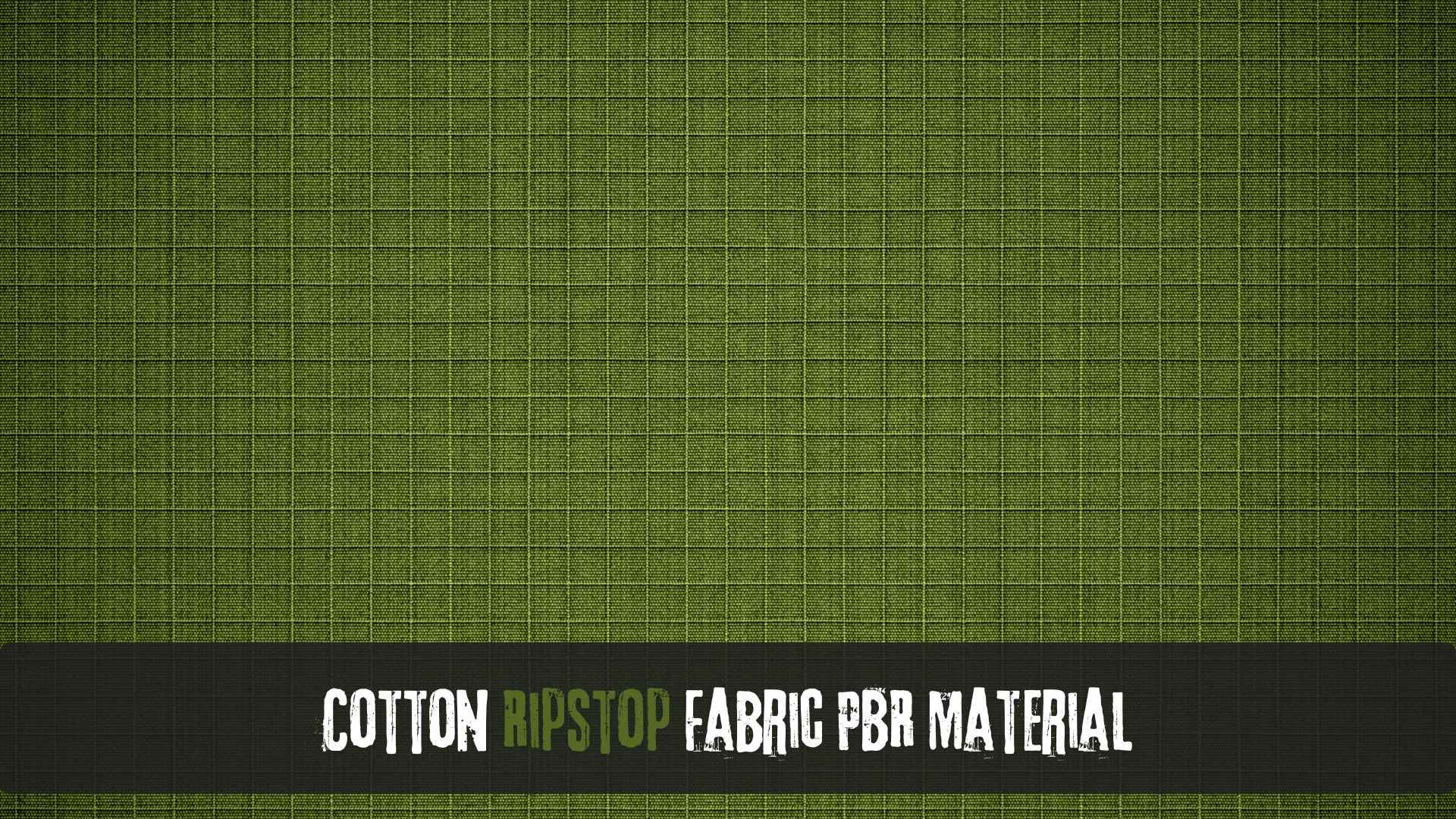 Cotton Ripstop Fabric PBR Material by SnowyCocoon