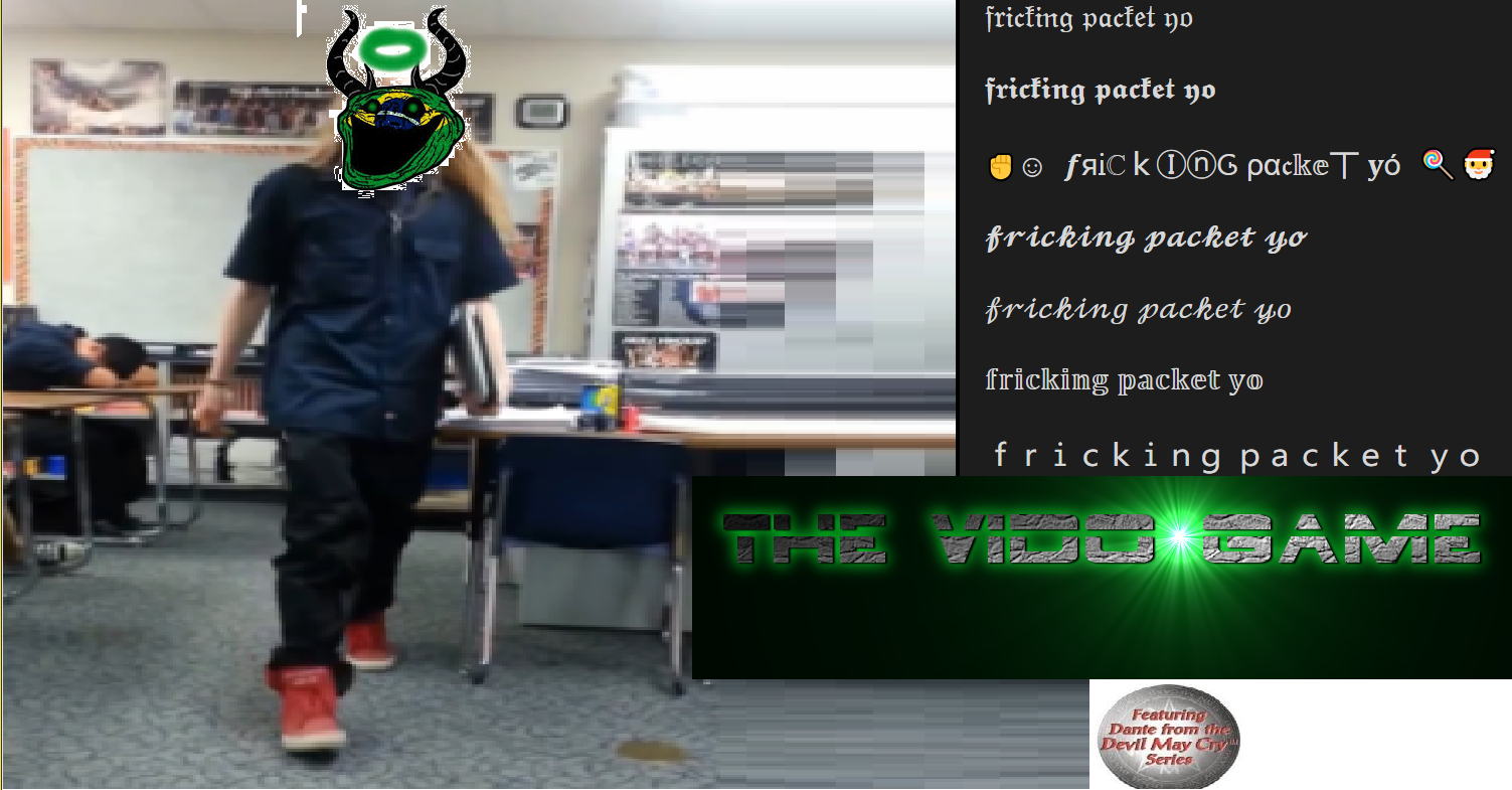 Frigging packet yo. the video game by ZScouterKimbo