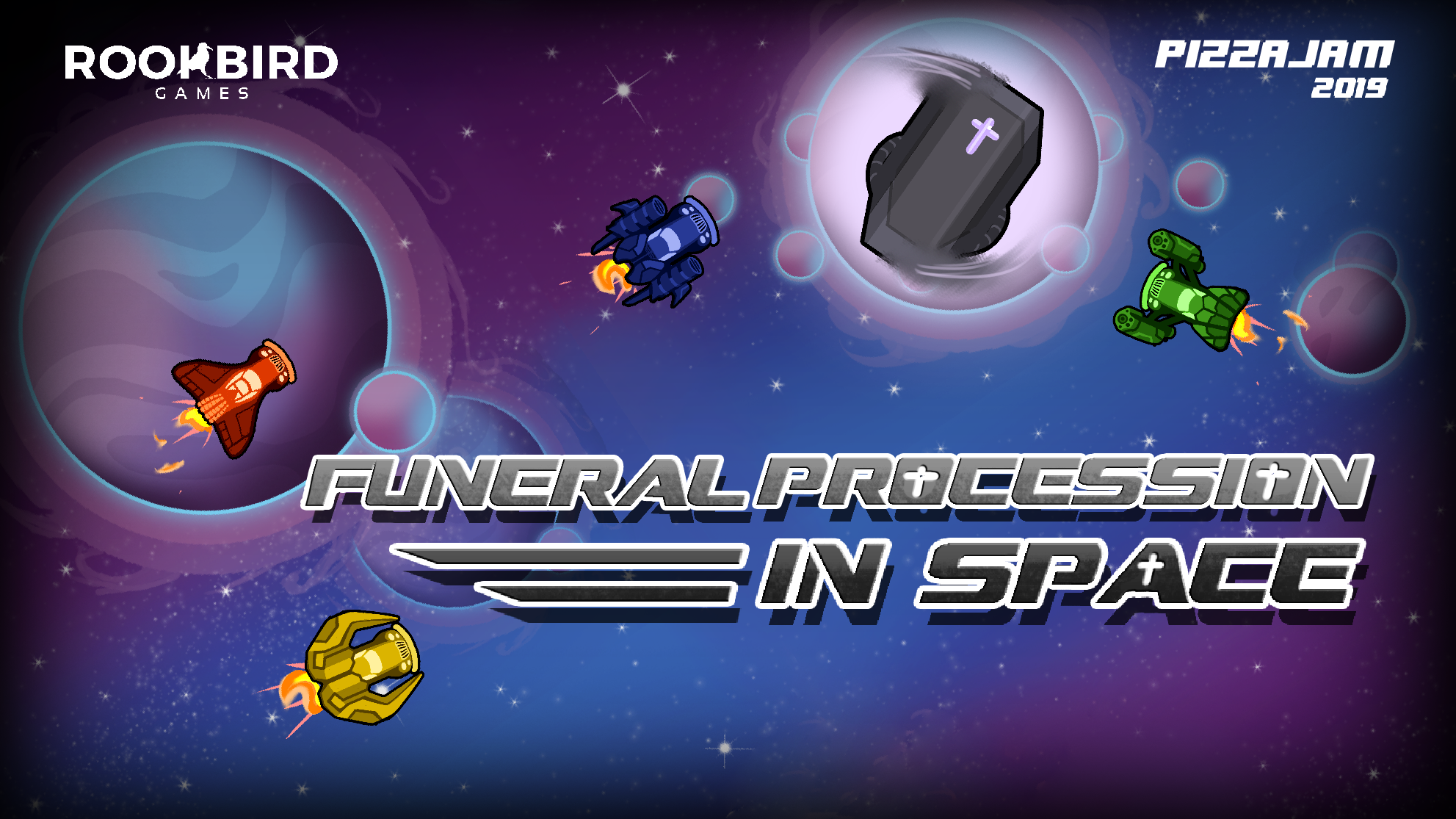Funeral Procession IN SPACE by Rookbird Games, Matías Paredes