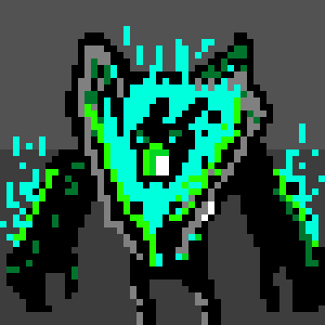 Flaming Rock Boss - 2D Pixel Art by CamkoalatiXD