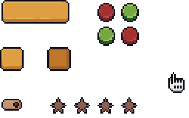 Useful UI Icons - 16x16 pixel art icons by Nate_Devs