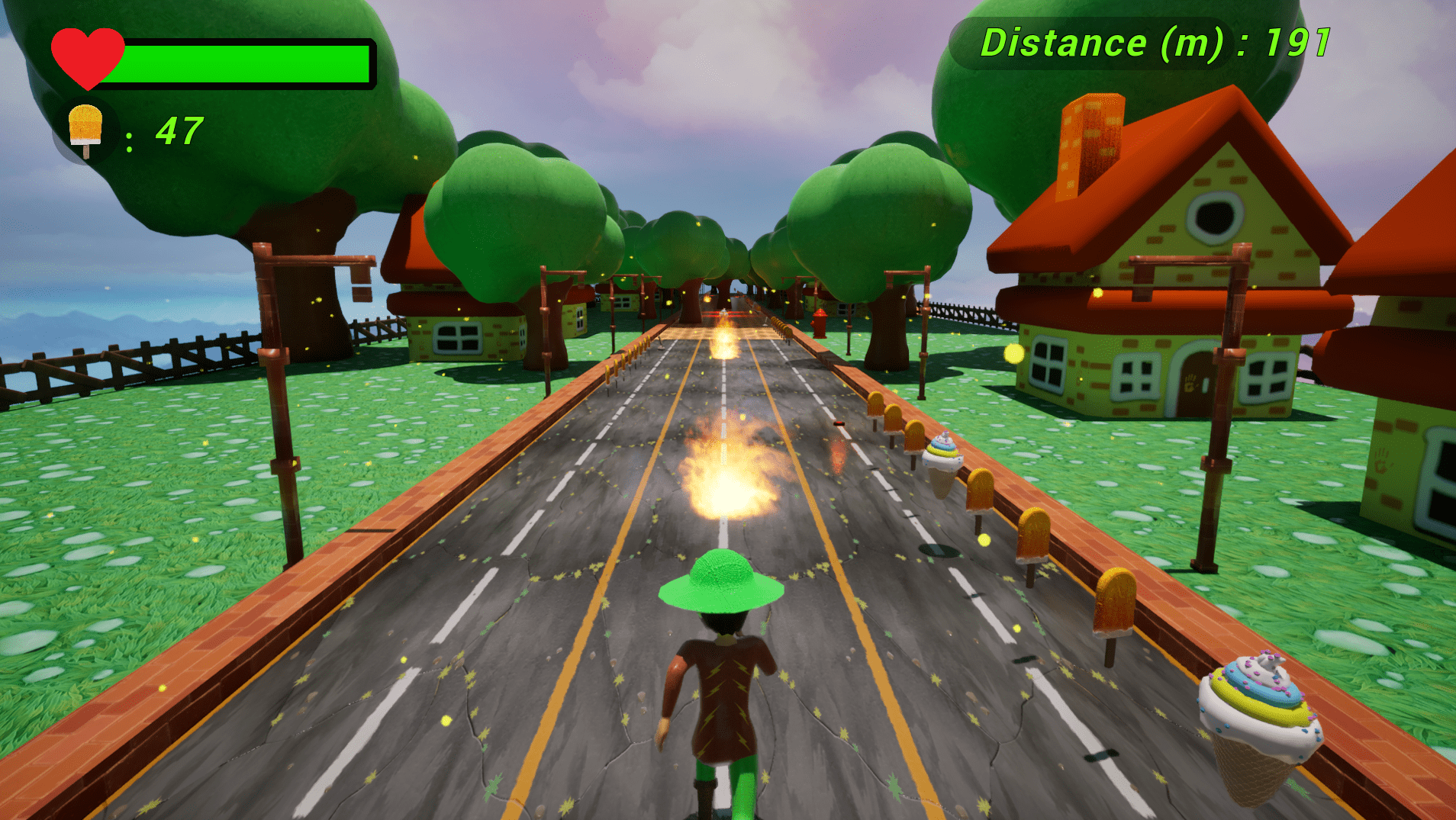 Endless Runner demo by CaffeinatedGamerYT