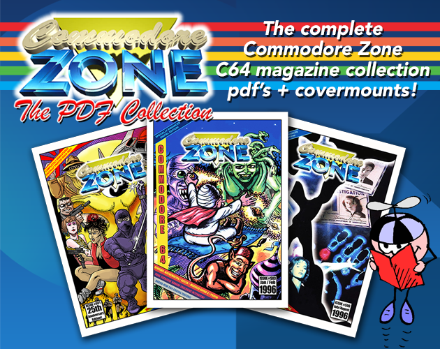 Commodore Zone PDF Collection (C64) by Psytronik Software